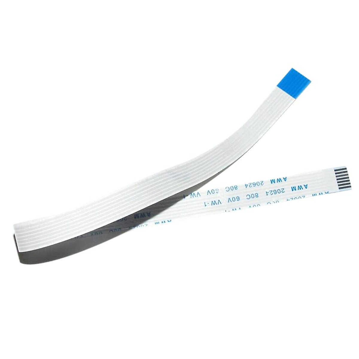 Zahara 5PCS Power Reset Button Ribbon Flex Cable Replacement for PlayStation 2 7-Pin PS2 30001-39001