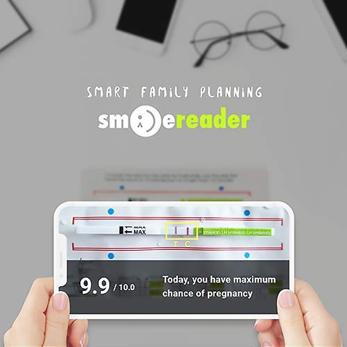 Pregable Combo Kit of 50 Ovulation Tests and 20 Pregnancy Tests, OPKs, HPTs (50LH + 20HCG)