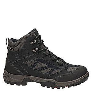 ECCO Women's High Rise Hiking Shoes, Black Black Black Mole 51526, 8.5 us