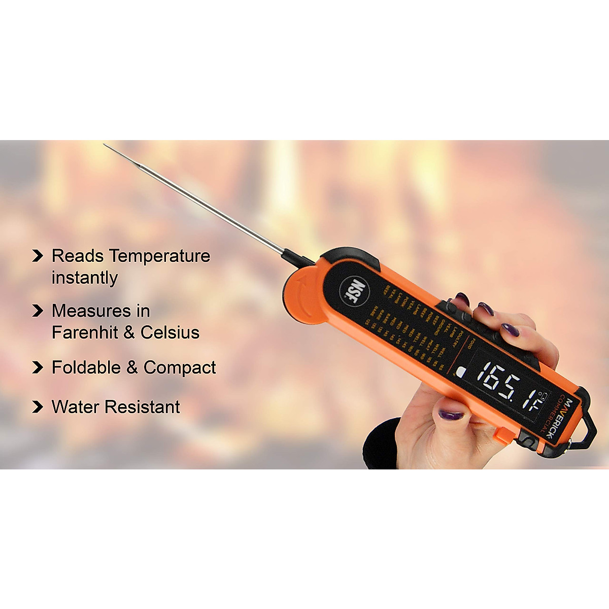 ProTemp Thermocouple Probe, Red