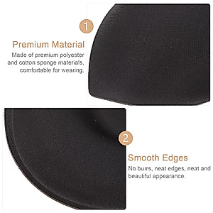 ifundom 3 Pairs Bra Pads Inserts Removable Bra Cups Inserts Breast Enhancers Bra Insert Pads for Bikini Top Swimsuit Sport Bra