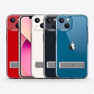 Spigen Ultra Hybrid S [Anti-Yellowing Technology] Designed for iPhone 13 Case (2021) - Crystal Clear