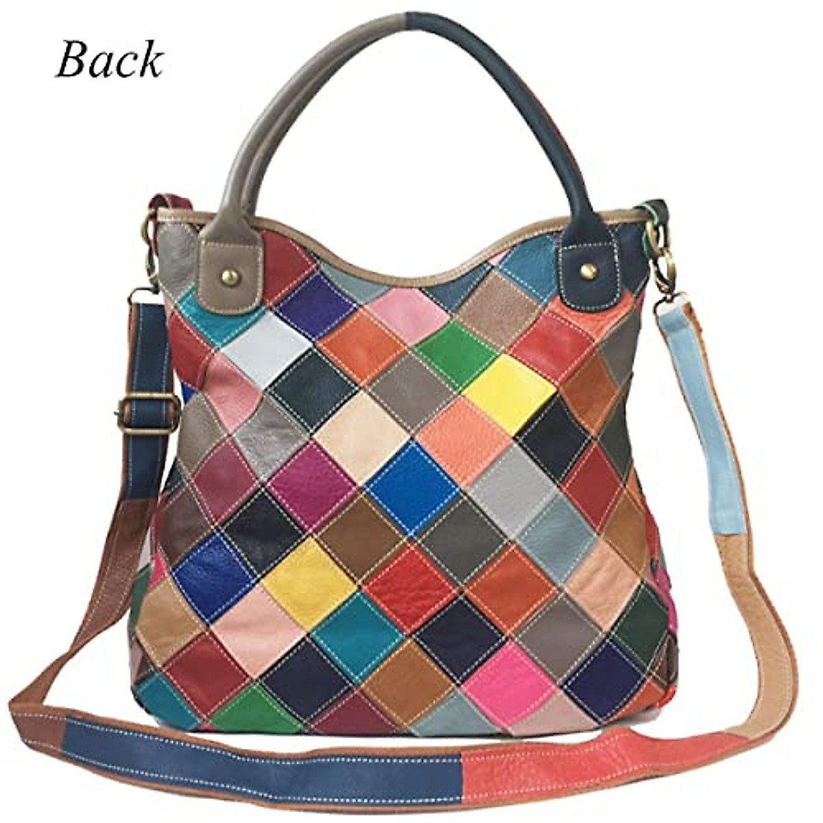 Poopy Women Purses and Handbags Shoulder Bags Ladies Designer Top Handle Satchel Tote Bag (multicolored)