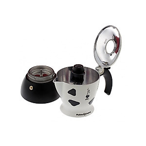 Bialetti Moka Mukka Express Coffee Maker, Small, Aluminum