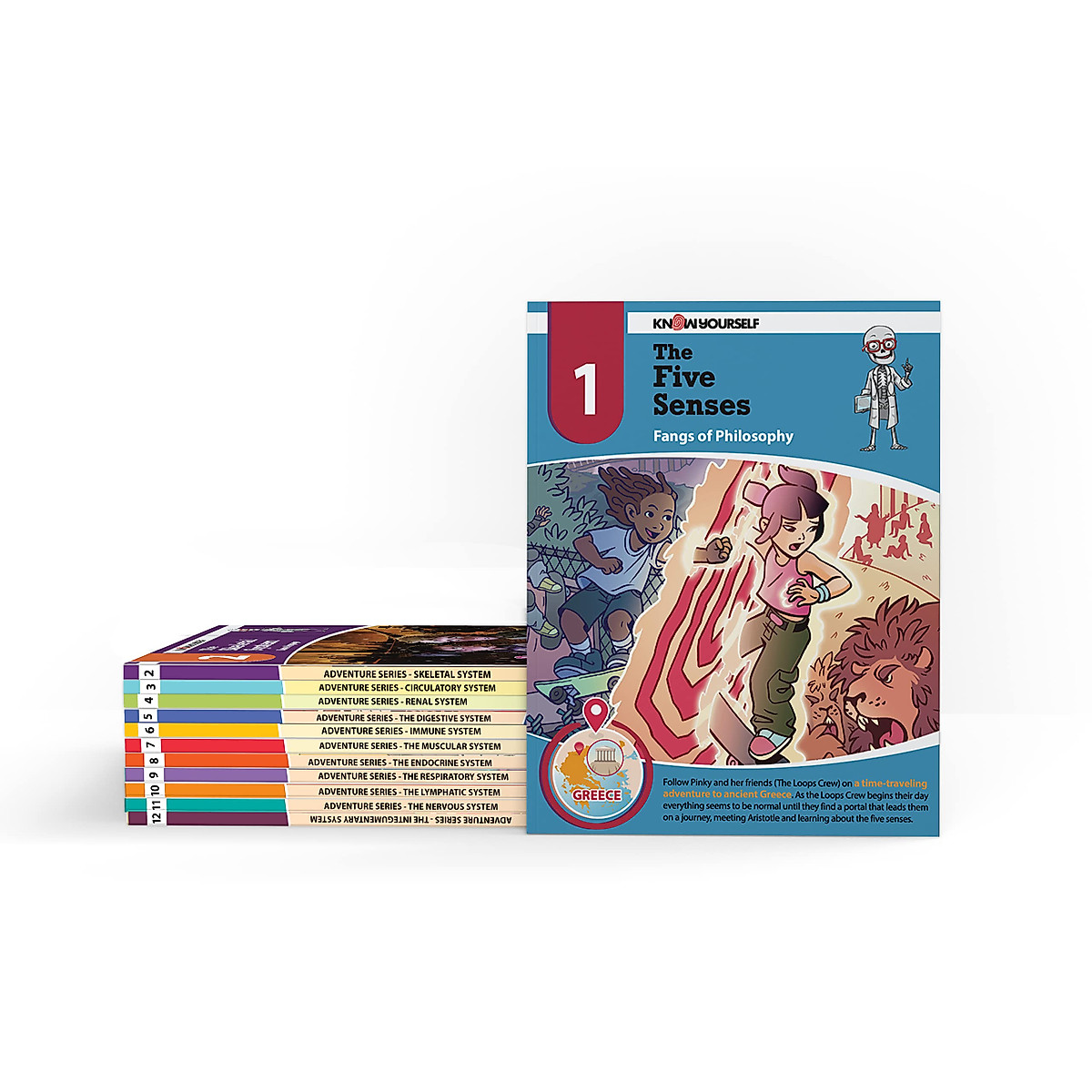 Know Yourself - The Digestive System: Adventure 5, Human Anatomy for Kids, Best Interactive Activity Workbook to Teach How Your Body Works, STEM & STEAM, Ages 8-12 (Systems of the Body)