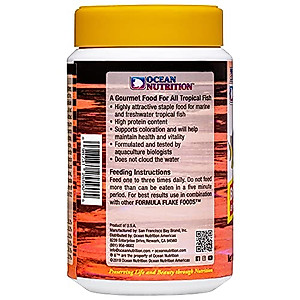 Ocean Nutrition Brine Shrimp Plus Flakes 5.5-Ounces (154 Grams) Jar