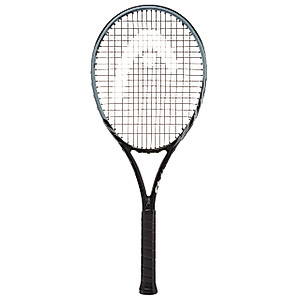 HEAD Metallix Spark Tour Stealth Tennis Racket - Pre-Strung Adult Tennis Racquet for Control, Black