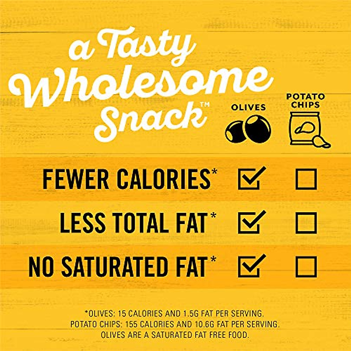 Pearls Olives To Go!, Large Ripe Pitted, Black Olives, 4.8 Ounce - 4 Count(Pack of 6)