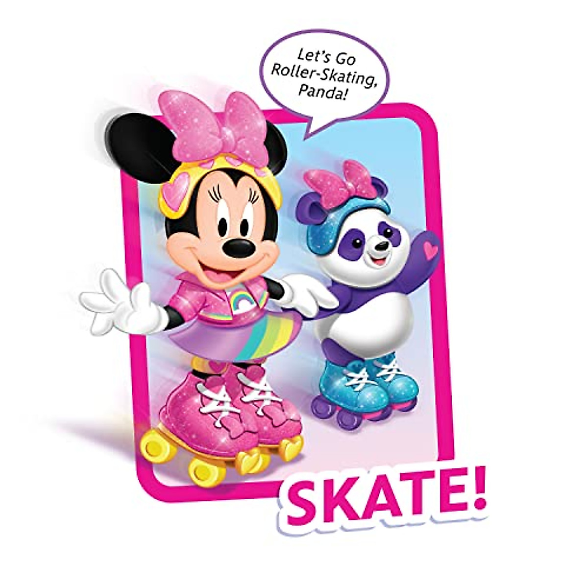 Disney Junior Minnie Mouse Roller-Skating Party Minnie Mouse, Lights, Talking, Singing, Motion