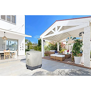 STEECA Patio Prep Table Cover for 30 Inch Keter Unity Small Portable Table, Waterproof Outdoor Dining Cart Table Cover 30L x 23W x 34H inch