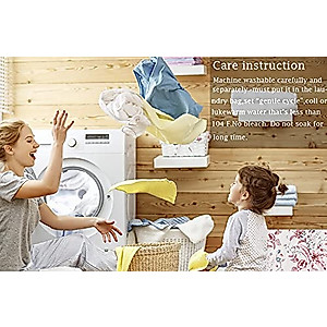 Brandream Girls Nursery Bedding Pink Floral Crib Bedding Set 3 Piece Farmhouse Baby Blanket Set, 3 Piece