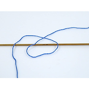 Lot of 6 Skeins Ice Yarns Almina Cotton (100% Mercerized Cotton) Yarn Blue