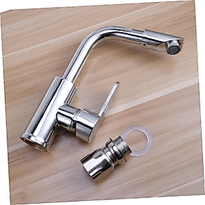 ETHZZLE Bathtub Faucet Kitchen Water Tap Kitchen Sink Faucet Kitchen Faucet Utility Sink Faucet Rotate Faucet Rotary Faucet Vanity Faucet Bathroom Cabinet to Rotate Basin
