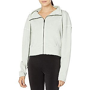Alo Yoga Women's Trail Jacket, Chalk Wash, Extra Small