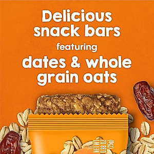 Happy Tot Organics Fiber & Protein Soft-Baked Oat Bars Organic Toddler Snack Banana & Carrot, 0.88 Ounce Bars, 5 Count Box (Pack of 6)