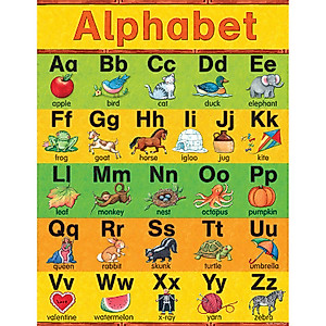 Teacher Created Resources SW Alphabet Chart, Multi Color (7635)
