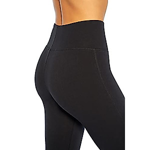 Marika Women's Carrie Tummy Control Bootleg Pant, Black, Medium/32" Inseam