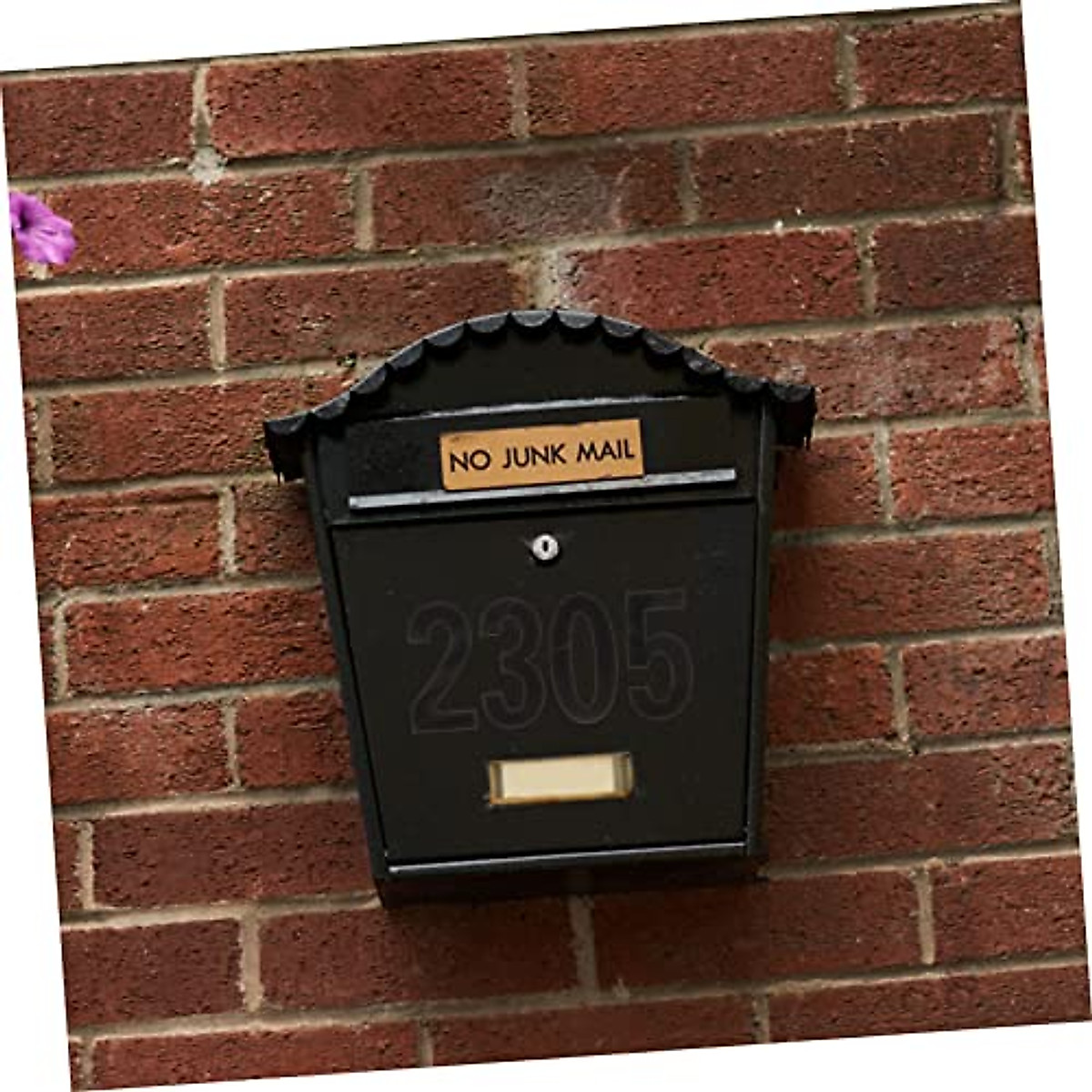 OSALADI Mailbox Numbers 12 Sheets Mailbox Digital Stickers Outdoors Stickers Outdoor Mailbox Scrapbooking Stickers Self Adhesive Door Numbers Mailbox Letter Stickers Label Pvc