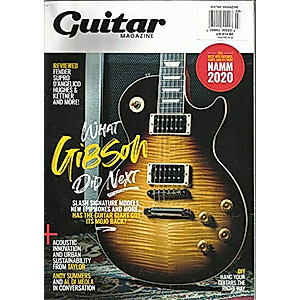 GUITAR MAGAZINE, WHAT GIBSON DID NEXT MARCH, 2020 (PLEASE CHECK DESCRIPTION)