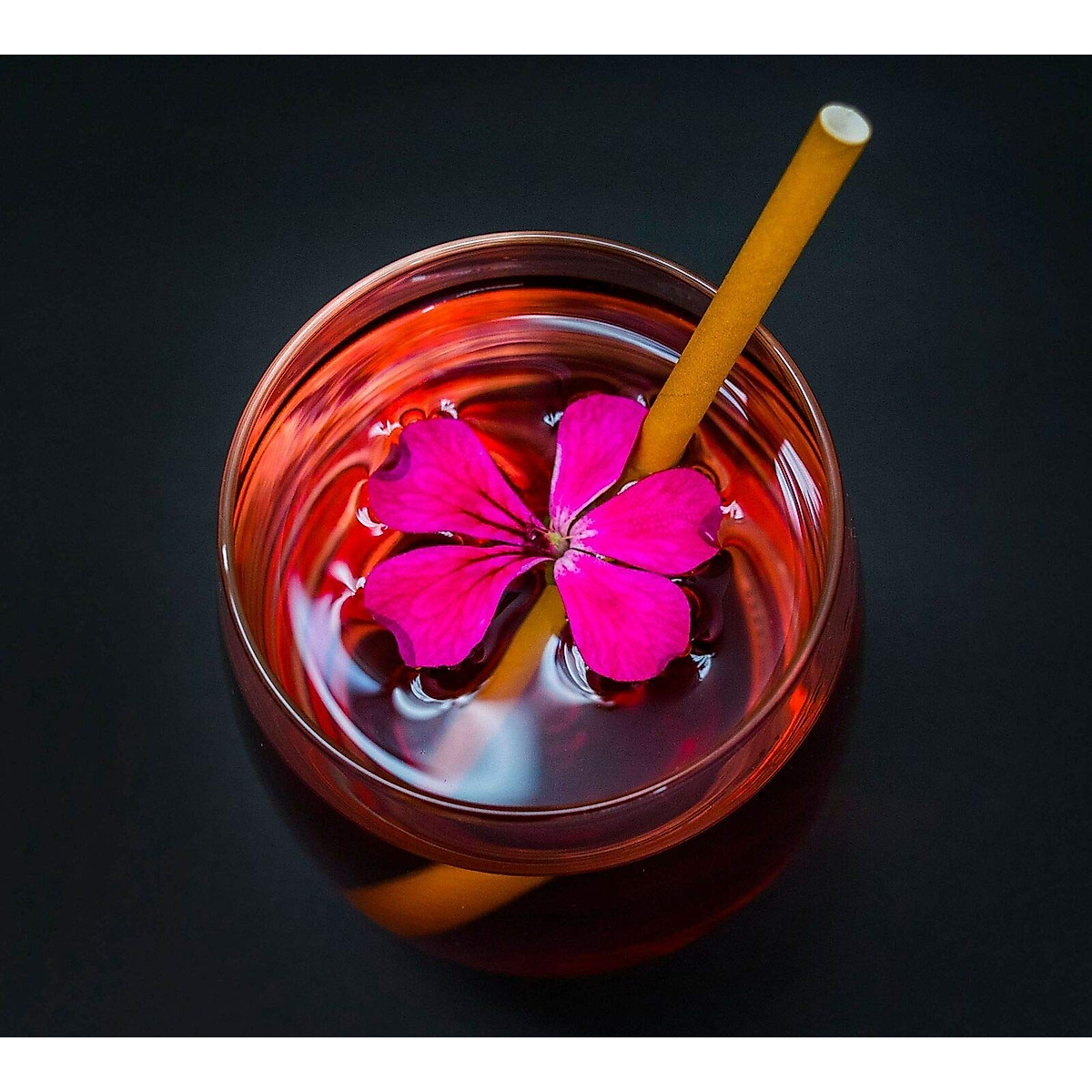 250pc Bendable Brown Paper Eco Friendly Biodegradable Straws Compostable And Disposable For Drinking Or Crafts