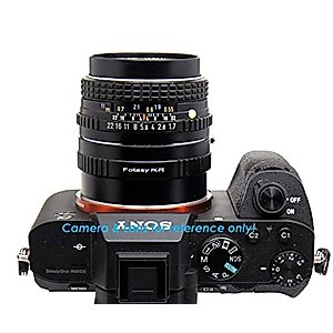 Fotasy PK Lens to E Mount Adapter, K Mount E Adapter, PK FE Adapter, Compatible with Pentax K Lens Sony a7 a7R a7s II III IV a9 a7c Alpha 1 a6600 a6500 a6400 a6300 a6100 a6000 a5100 a5000 a3500 ZV-E10