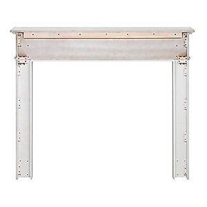 Pearl Mantels 520-48 Berkley Paint Grade Fireplace Mantel, 48-Inch, White, 48 Inch
