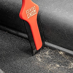 Lilly Brush Pro Pet Hair Tool Kit Pet Hair Remover for Car Carpet, Car Seat, Auto Interior Detailing, Cat and Dog Hair Remover for Couch, Deep Cleaning Fabric and Rug Fur Remover