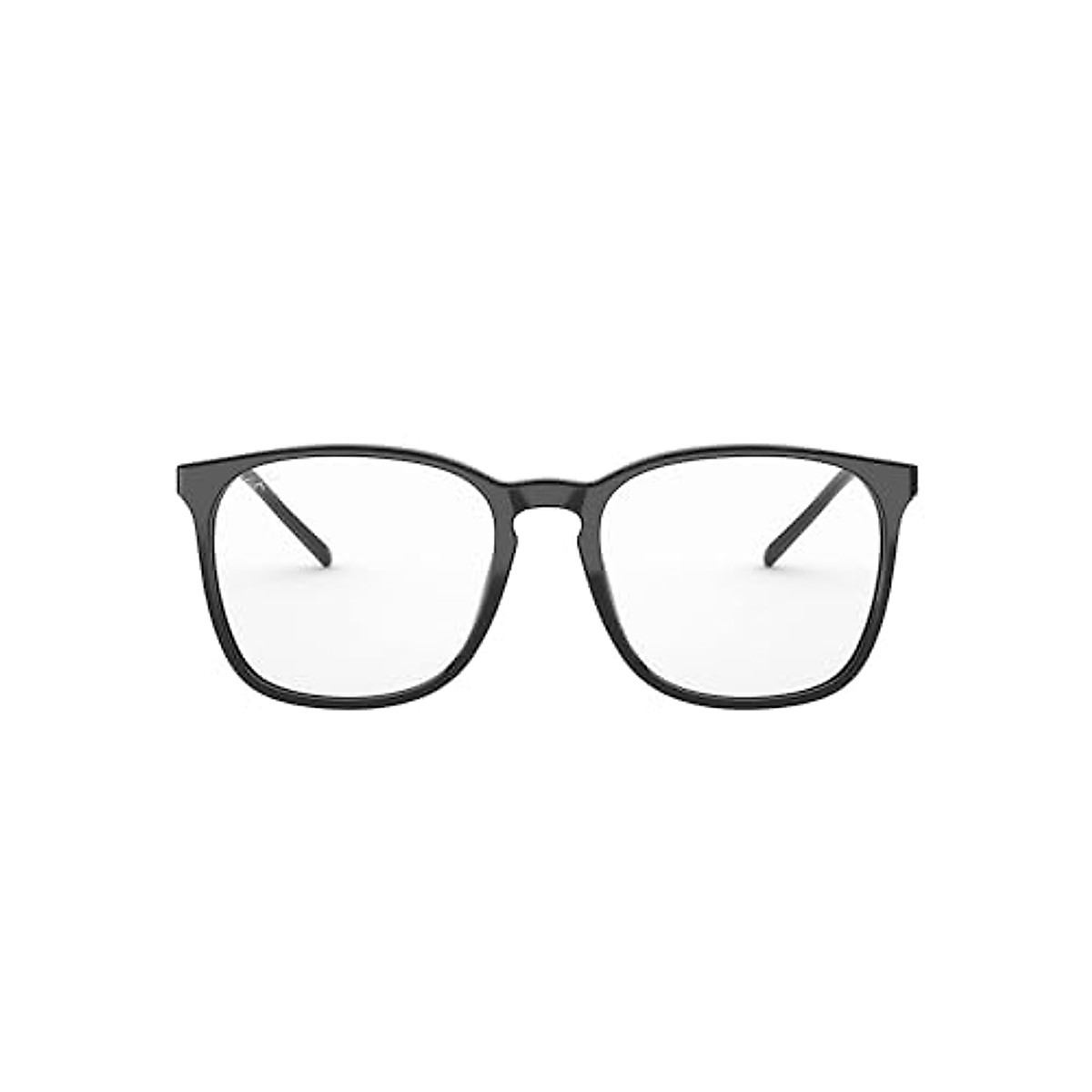 Ray-Ban RX5387 Square Prescription Eyeglass Frames, Black/Demo Lens, 52 mm