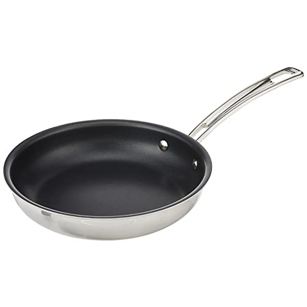 Cuisinart MultiClad Pro 8" Open Skillet, 8-Inch, Non Stick Stainless Steel