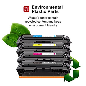054 Toner Cartridge Set, Compatible for Canon 054H Cartridge CRG 054 to use with ImageClass LBP622Cdw MF644Cdw MF642Cdw MF640C LBP620 Toner Printer, Complete 4-Color