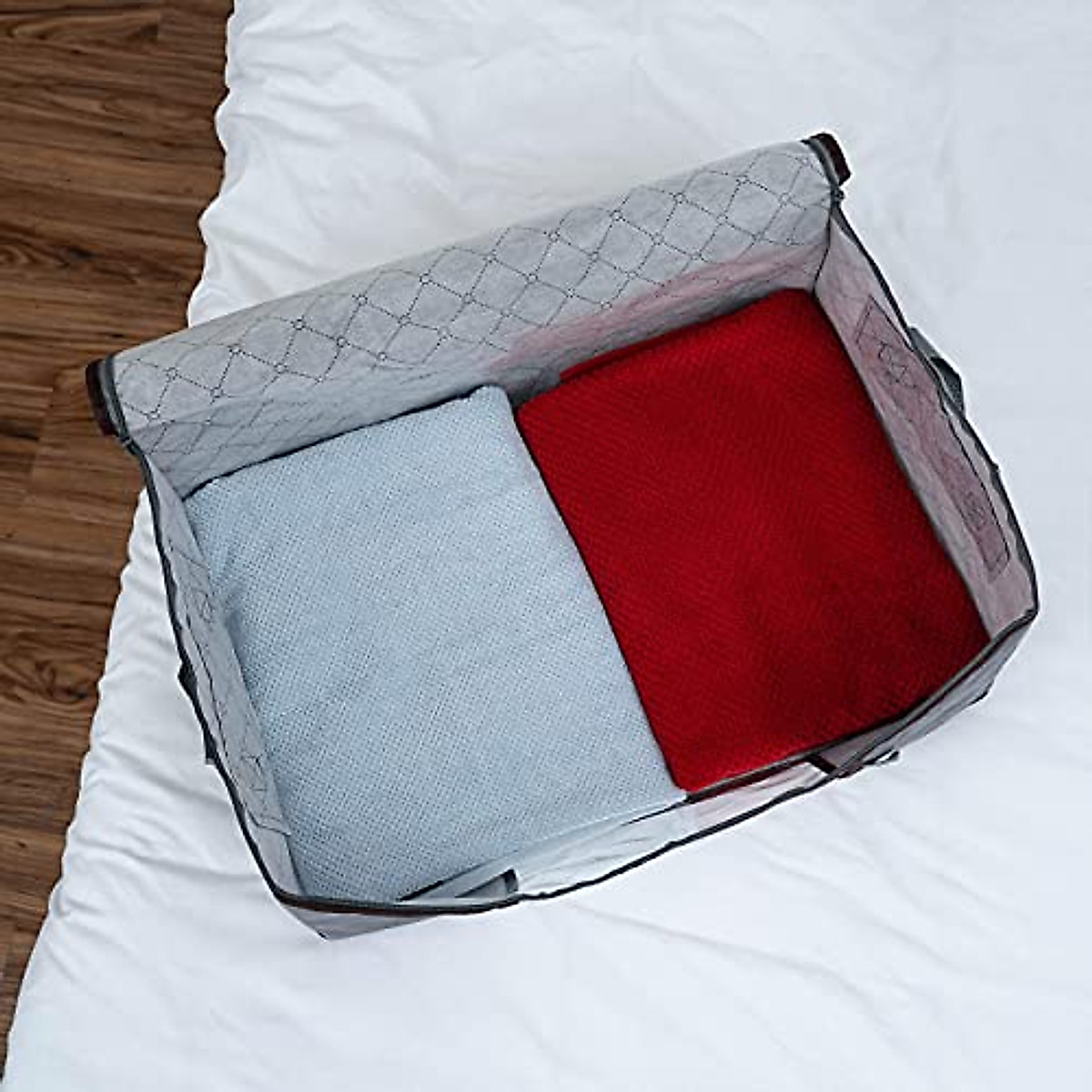 VENO 13 Packs Clothes Storage Bag Organizer, Different Sizes Storage bags for Clothes, Blanket and Bedding