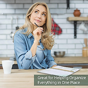 Daily Planner Hourly Schedules Appointment Planner Undated with To-Do List,Meals,Notes 10"X7.3",Flexible Cover ,Twin-Wire Binding