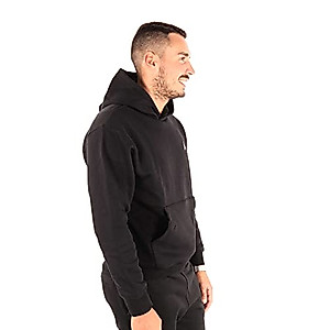 Jordan Men's Black Essential Fleece Pullover Hoodie (DQ7466 010) - M