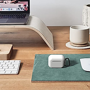 Linkidea Headphones Carrying Case Compatible with Skullcandy Indy Evo Case, Protective Shell Travel Bag (White)