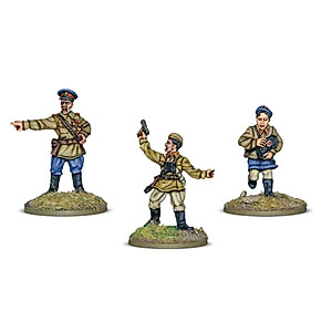 WarLord Bolt Action Soviet Army Starter Army Pack 1:56 WWII Military Wargaming Plastic Model Kit, Small