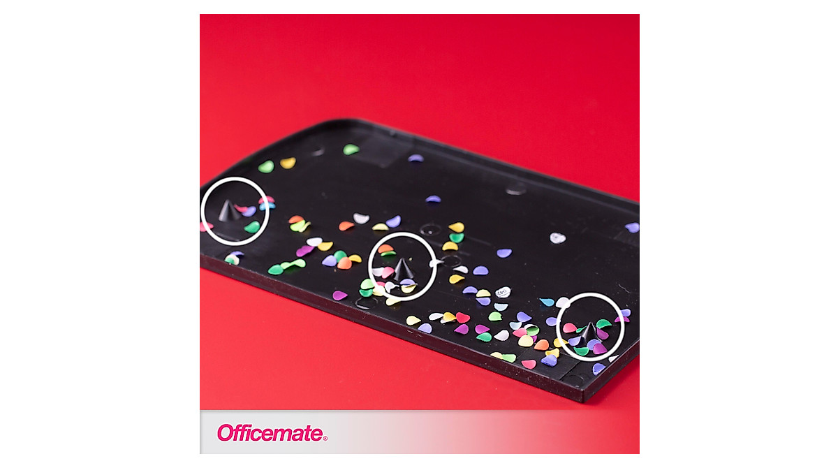 Officemate Medium Duty 3 Hole Punch - Easy Office Document Punching