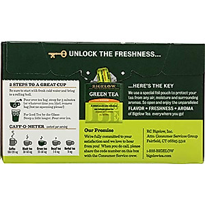 Bigelow Green Tea w/ Peach Tea Bags, 20 ct