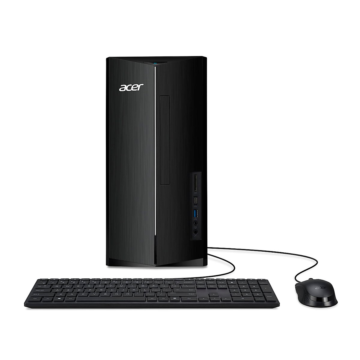 Acer Aspire TC-1780-UA92 Desktop | 13th Gen Intel Core i5-13400 Processor | 8GB 3200MHz DDR4 | 512GB M.2 SSD | SD Card Reader | Intel Wi-Fi 6E AX211 | Windows 11 Home, Black