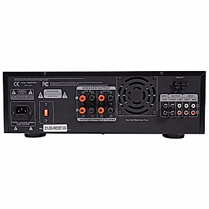 Technical Pro MM2000BT Powered Bluetooth Karaoke Mixer Amplifier Amp SD, USB