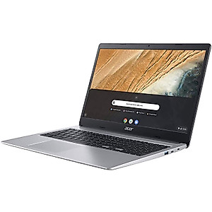 Acer Chromebook 315 Laptop Computer/ 15.6" Screen for Business Student/Intel Celeron N4000 up to 2.6GHz/ 4GB DDR4/ 32GB eMMC/AC WiFi/Work from Home/Silver/Chrome OS (Renewed)