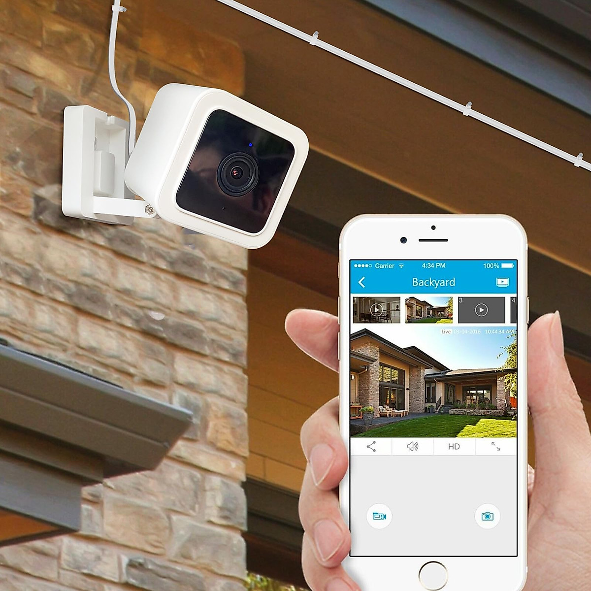 2-Pack 30ft Power Extension Cable Compatible with Wyze Cam v4,Wyze Cam Pan v3,Wyze OG,Wyze Cam v3 and v3 Pro Security Cameras - 9m Long Flat USB Male to Female Charging Cord, White