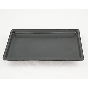 2 Plastic Humidity/Drip Tray for Bonsai Tree and House Indoor Plant - 7.5"x 5.5"x 0.75"