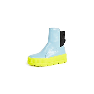 PUMA Womens Chelsea Combat Casual Boots Ankle - Blue - Size 5.5 B