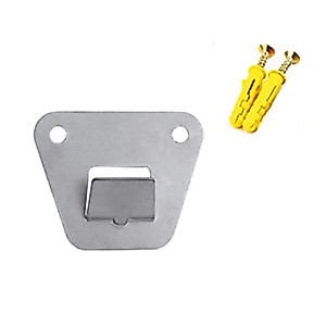 zoele Wall Mounting Fan Bracket, Wall Fan Oscillating Supports Rack, Oscillation Fans Hidden Holder Brackets, Wall Fan Support Hook kit (2Pack)