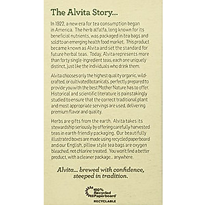 Alvita Teas Organic Herbal Tea Bags - Hawthorn Berry - 24 Bags
