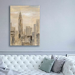 Epic Graffiti 'City Blocks I' by Silvia Vassileva, Canvas Wall Art, 40"x54"