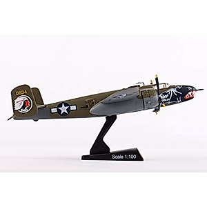 Daron Postage Stamp USAF B-25J Mitchell Betty's Dream Vehicle (1/100 Scale)