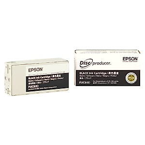 PJIC6-C13S020452 Black Ink Cartridge (1-Pack) for DiscProducer PP-100 in Retail Packaging