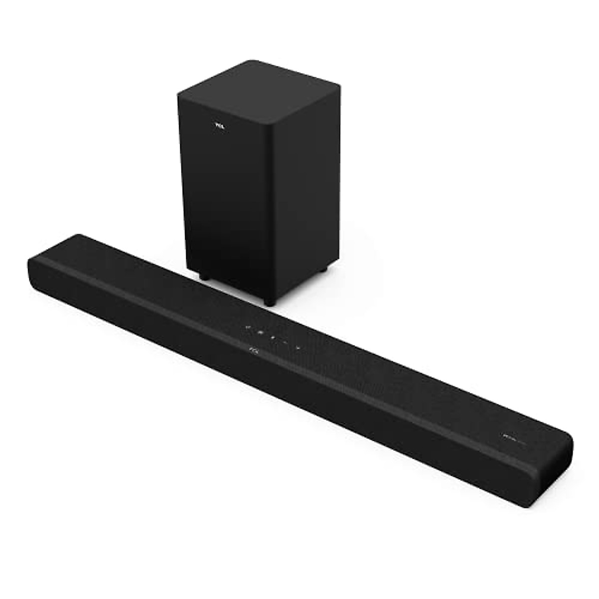 TCL 4K Alto 8 Plus 2.1.2 Channel Dolby Atmos Sound Bar with Wireless Subwoofer, Bluetooth – TS8212-NA, 39-inch, Black