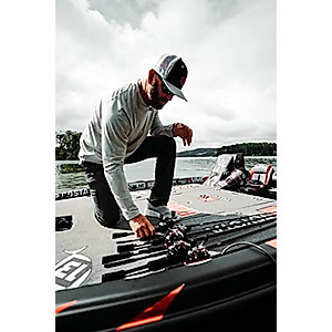 13 FISHING - Inception G2 Baitcast Reel - 5.3:1 Gear Ratio - Power Model - Left Hand Retrieve (Fresh) - ING2P-5.3-LH, Black